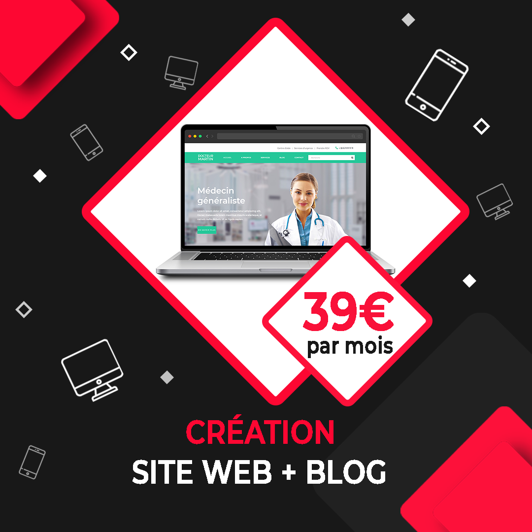 Nouveau ! Création de votre site web avec un blog pour seulement 39 ...